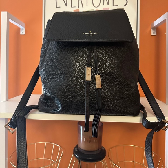 kate spade | Bags | Kate Spade Street Wilder Leather Drawstring ...